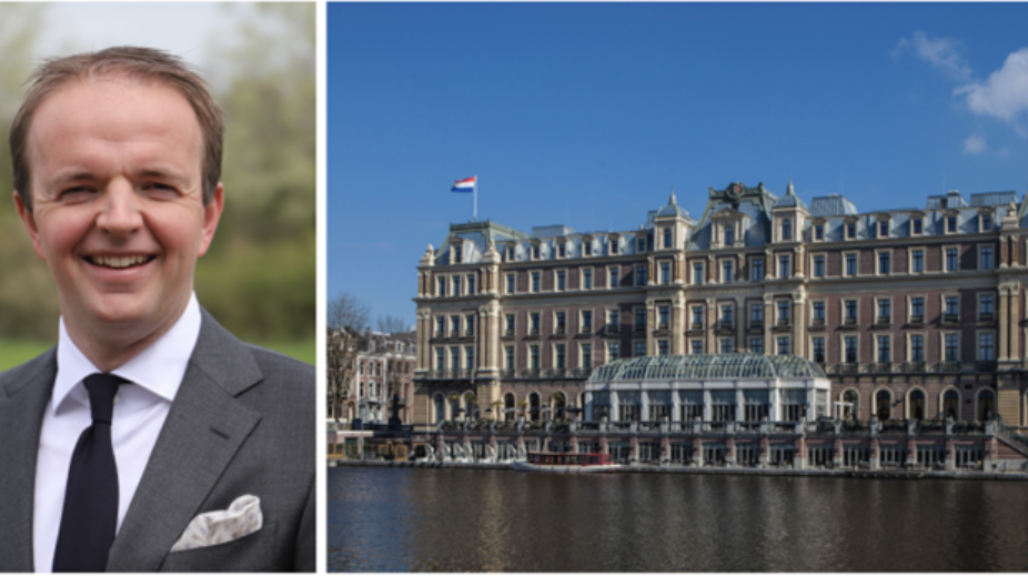 Thomas Kuiper is nieuwe F&B Director van het Amstel Hotel in Amsterdam